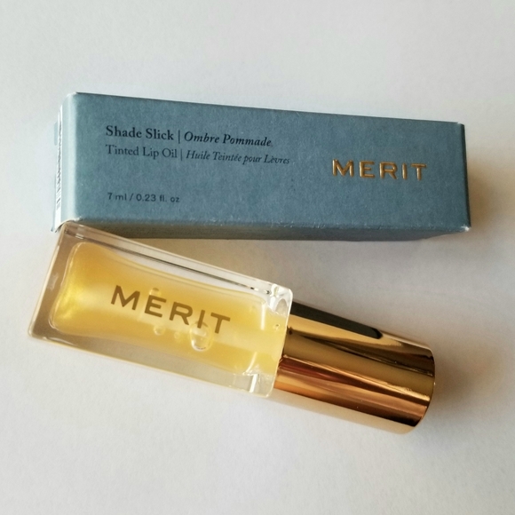 Merit | Makeup | Merit Shade Slick Tinted Lip Oil Bel Air | Poshmark